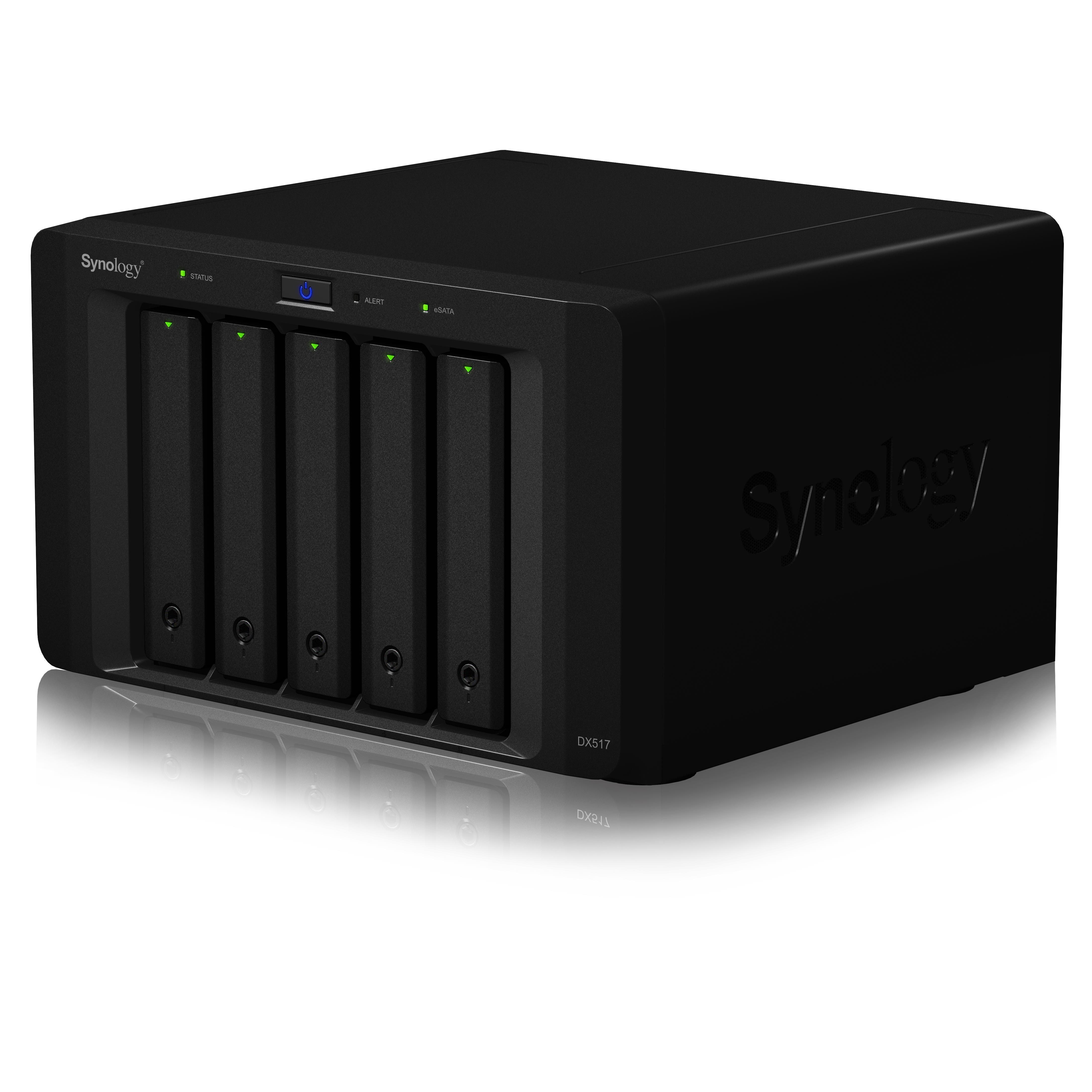 Synology DX517 Desktop Black disk array | Quzo