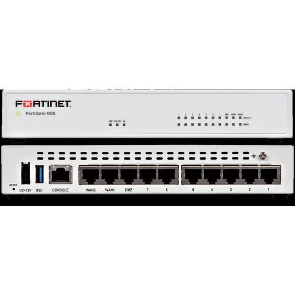 Fortinet FortiGate 60E hardware firewall 3000 Mbit/s