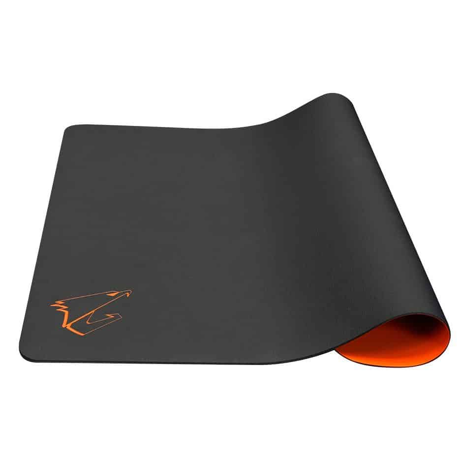 Gigabyte AMP500 Black, Orange Gaming mouse pad | In Stock