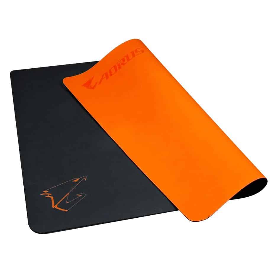 Gigabyte AMP500 Black, Orange Gaming mouse pad | In Stock