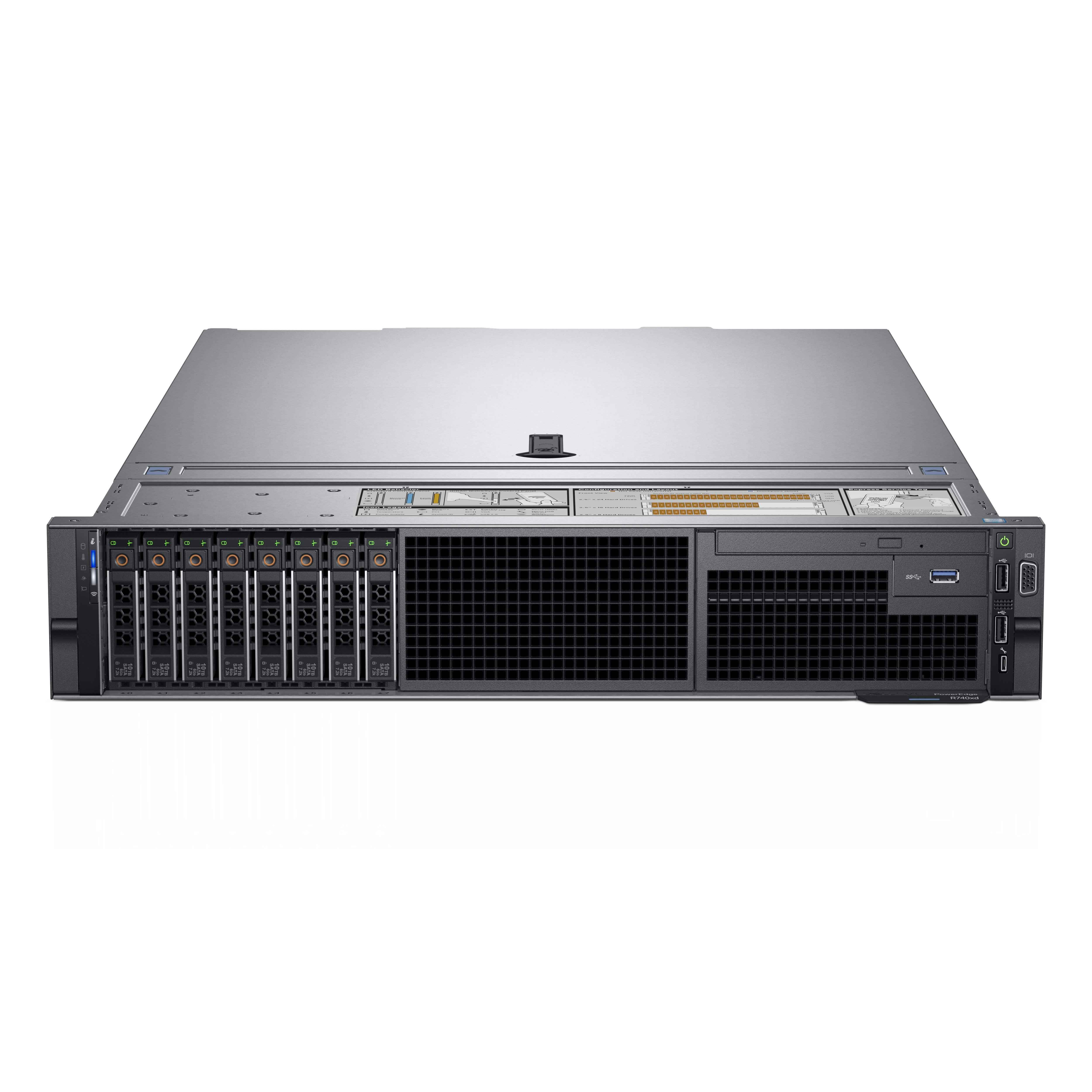 DELL PowerEdge R740 server 2.1 GHz 16 GB Rack (2U) Intel® Xeon® 750 W