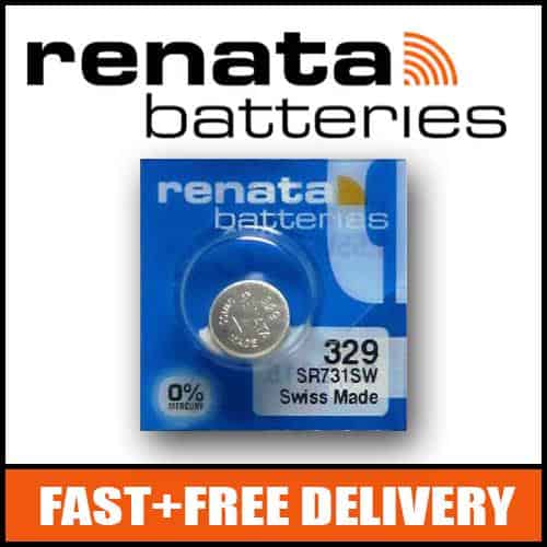 Renata Watch Batteries 315 317 321 364 371 377 379 394 395 399 1.5v 3v ...