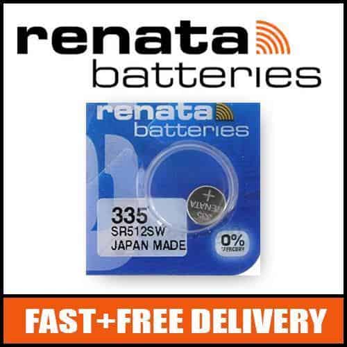Renata Watch Batteries 315 317 321 364 371 377 379 394 395 399 1.5v 3v ...